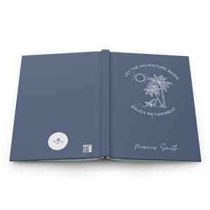 Personalized Retirement Journal: Beach Theme Gift - Etsy