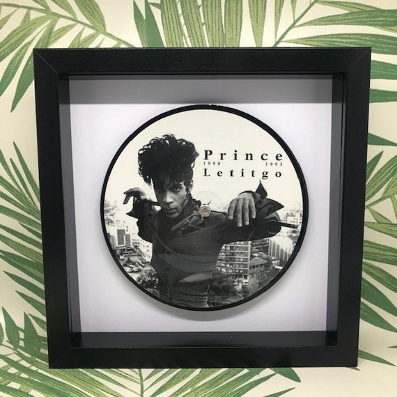 Prince : Let It Go Framed 7 Vinyl Record Picture Disc - Etsy UK