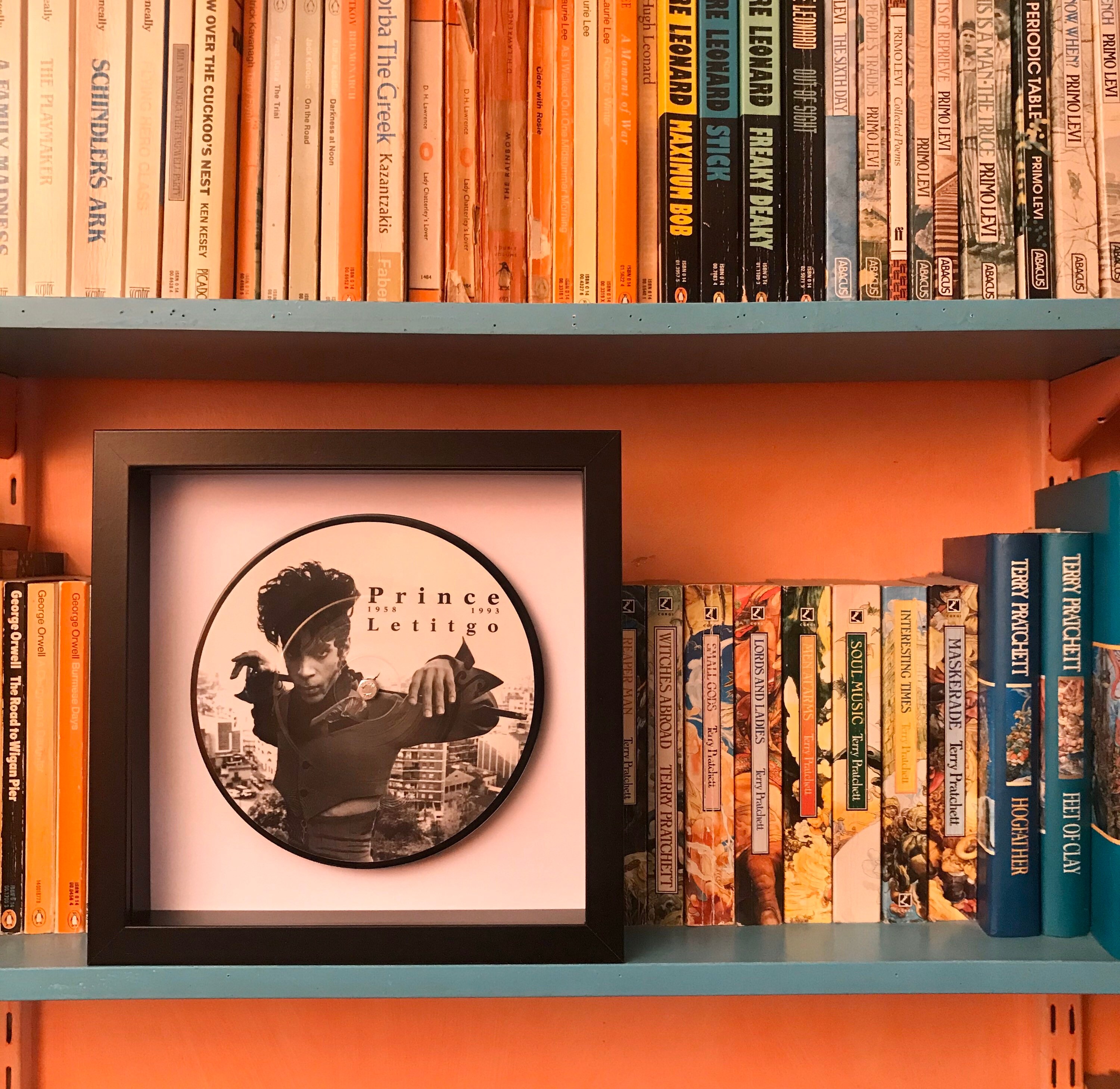 Prince : Let It Go Framed 7 Vinyl Record Picture Disc | Etsy