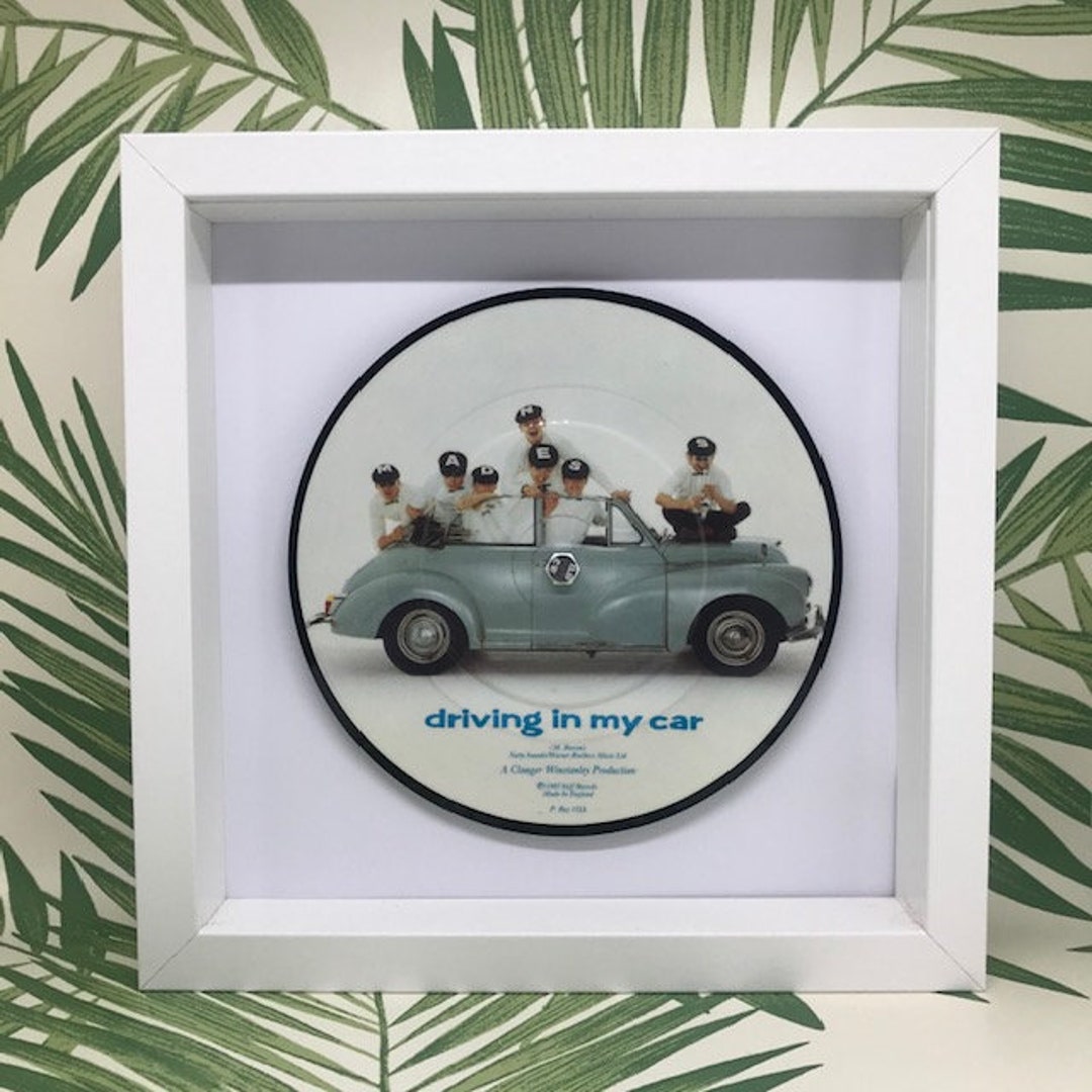 Madness : Driving in My Car, Framed 7 Vinyl Record, Picture Disc - Etsy UK