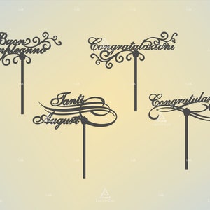 Toppers Vector Cdr Ai Svg Dwg Dxf Pdf - Etsy Ireland