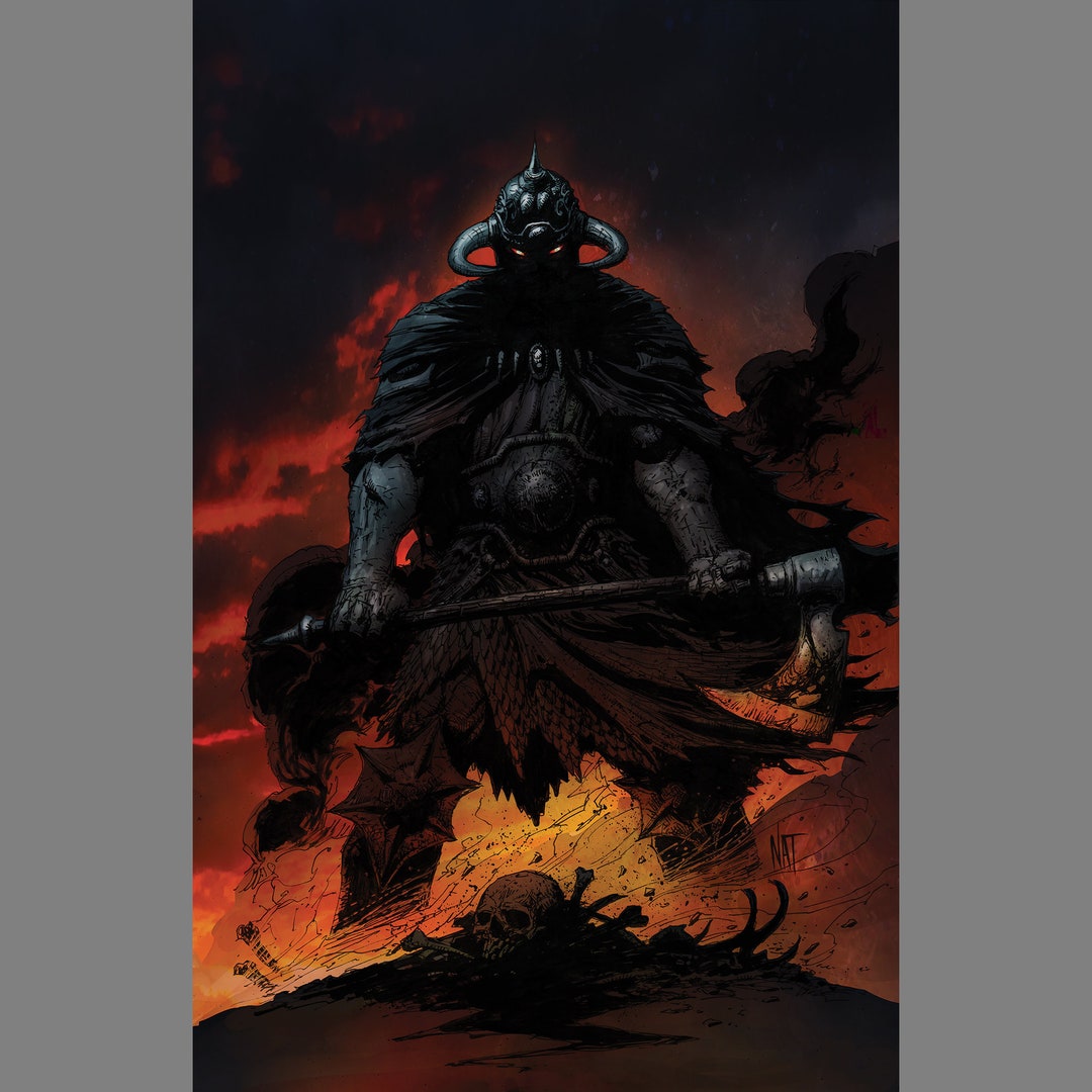 Death Dealer 2, Poster , 20x30, Nat Jones, art print, comic books ...