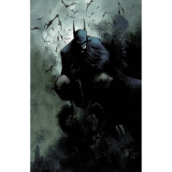 Batman Comic Book Art
