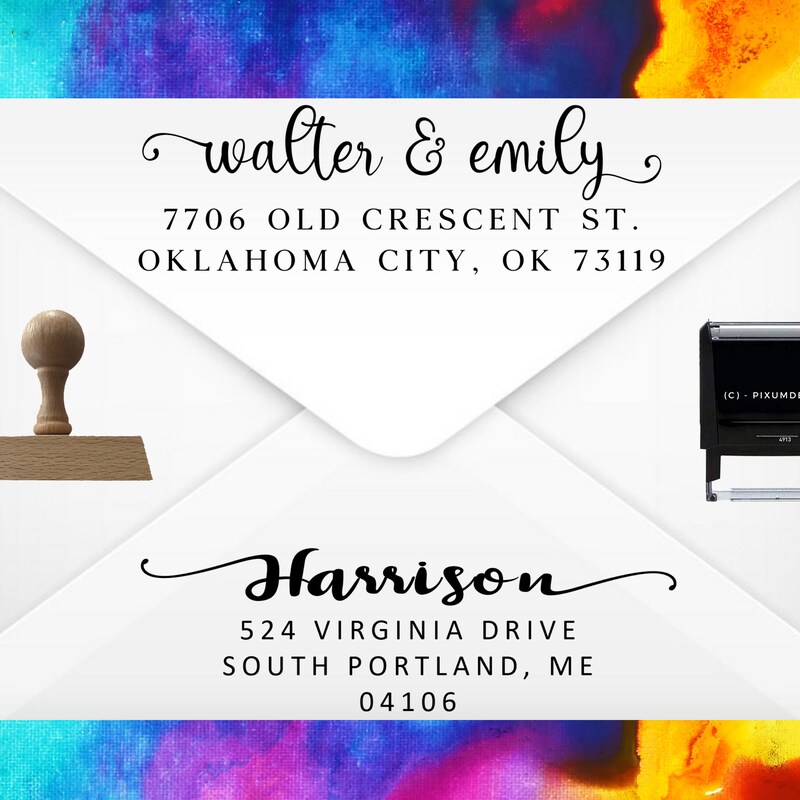 Etsy Address Stamps - Etsy