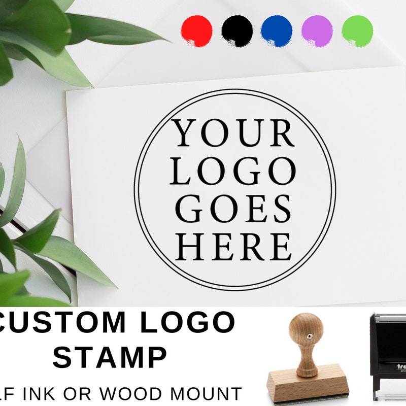 Stamp Custom Logo - Etsy