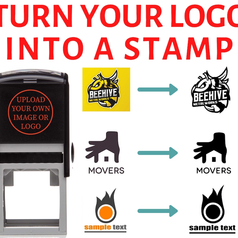 Large Custom Stamp - Etsy
