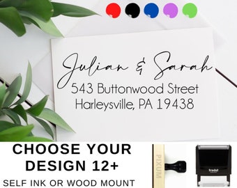 Custom Return Address Stamp, Self Inking, Return Address Stamp ...