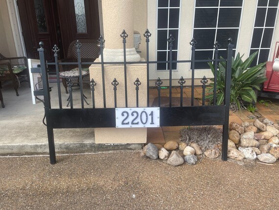 Custom Built House Number Sign / Street Number Sign | Etsy
