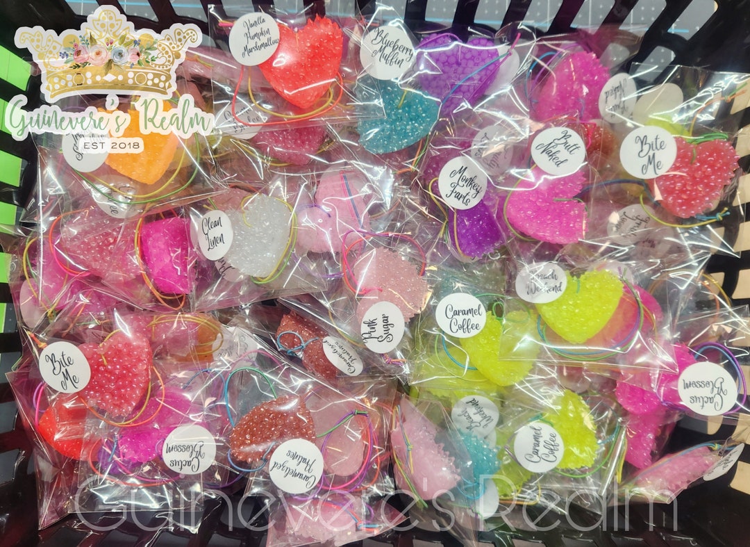 Mini Heart Car Freshies, Mini Air Fresheners, Thank You Gifts, Customer ...