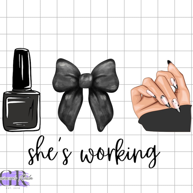 Pink Nail Tech Decor - Etsy