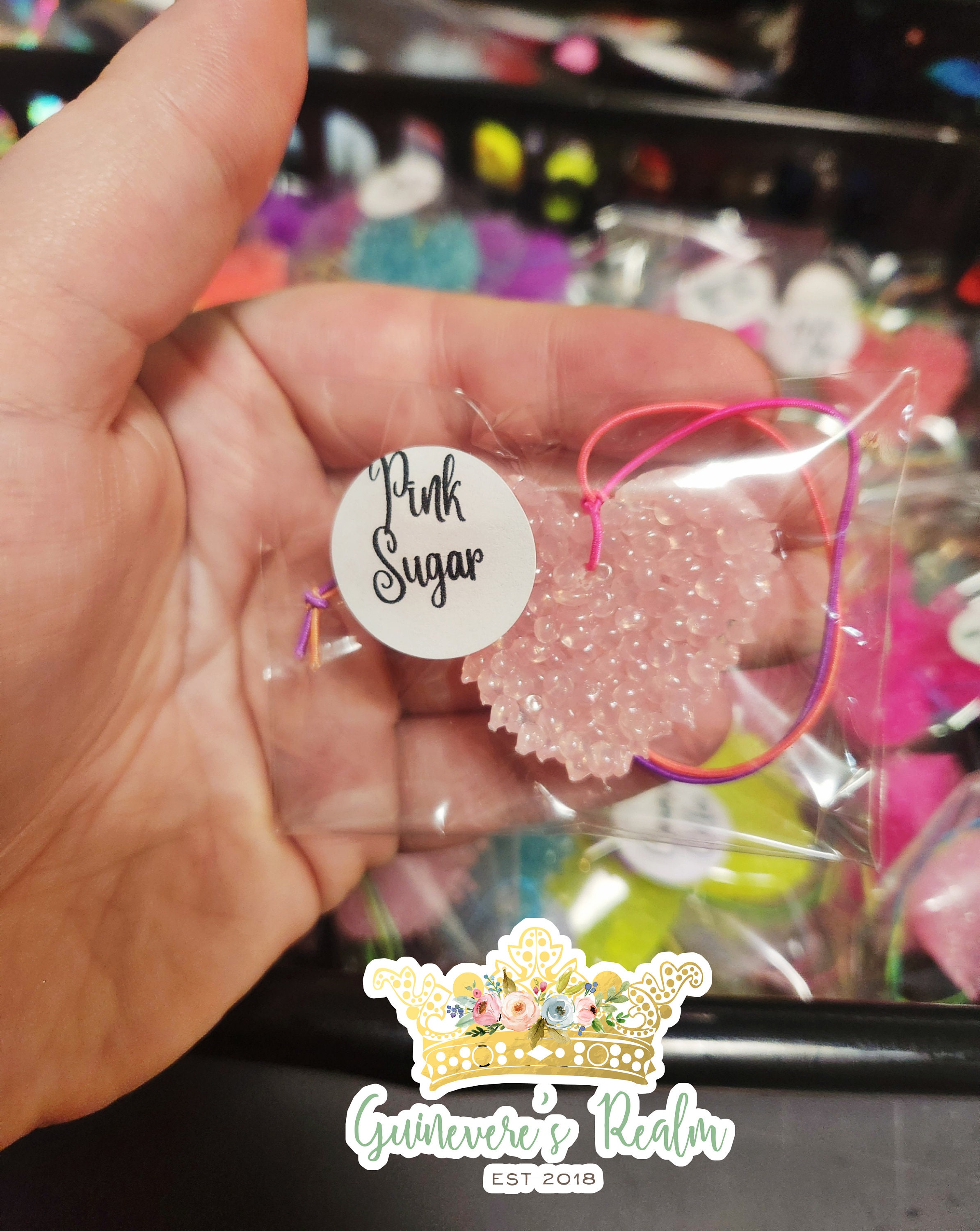 Mini Heart Car Freshies, Mini Air Fresheners, Thank You Gifts, Customer ...