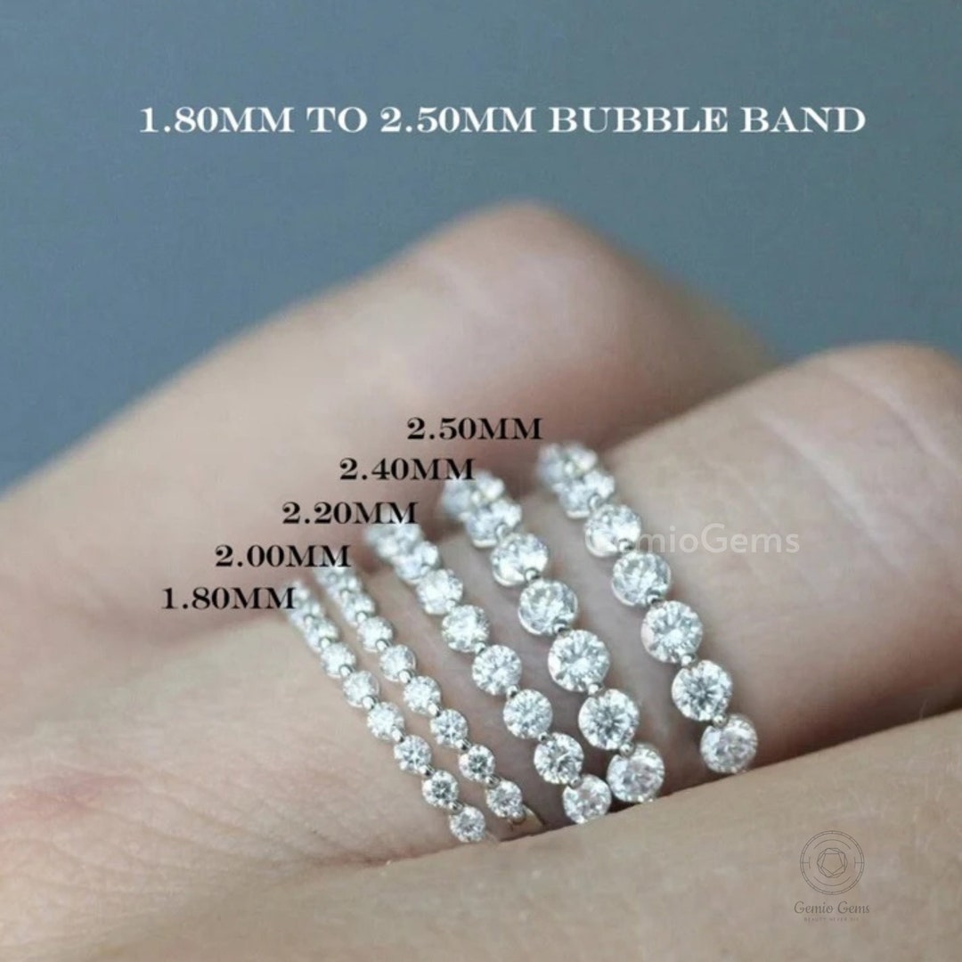 ON SALE 14K Solid Gold Single Prong Band - Etsy