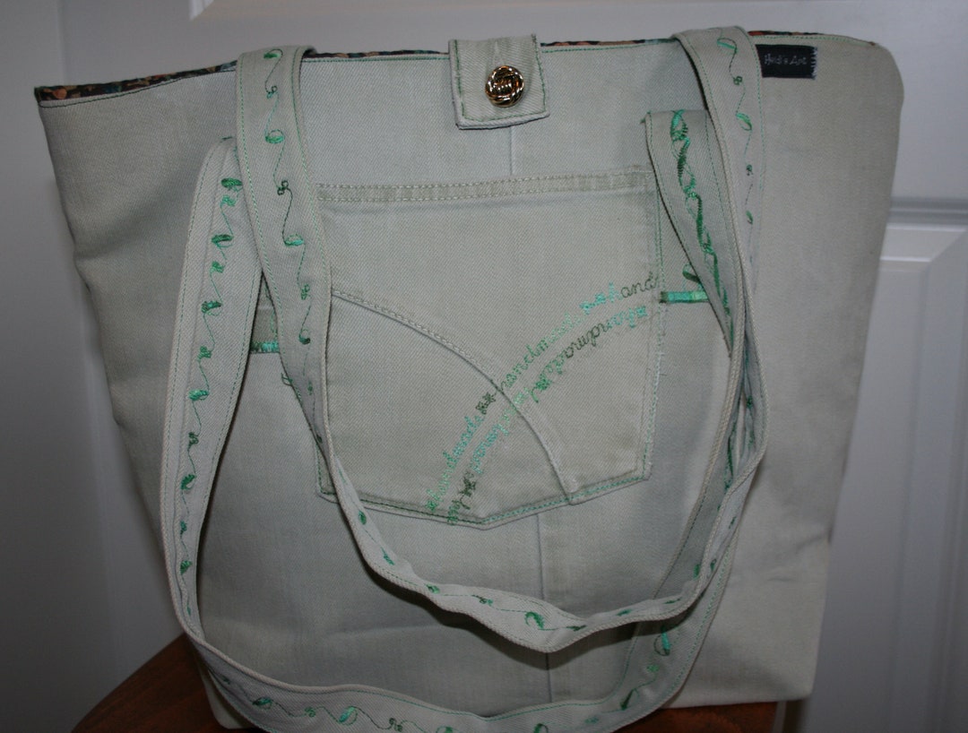 Large Recycling Tote Bag With Handles-washable Bag Spacious Recycling ...