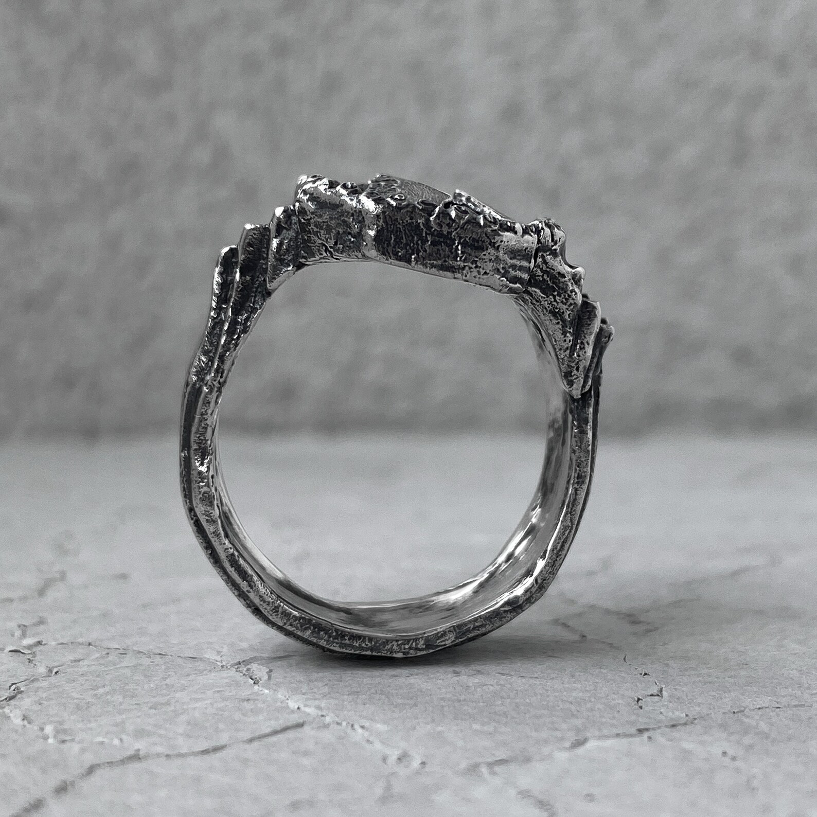 CENTURION Ring a Wide Brutal Ring With an Roman Motifs and | Etsy