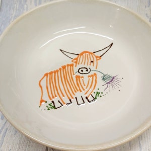 Highland Cow Pasta Bowl Maccoo Farmhouse Design Gift - Etsy