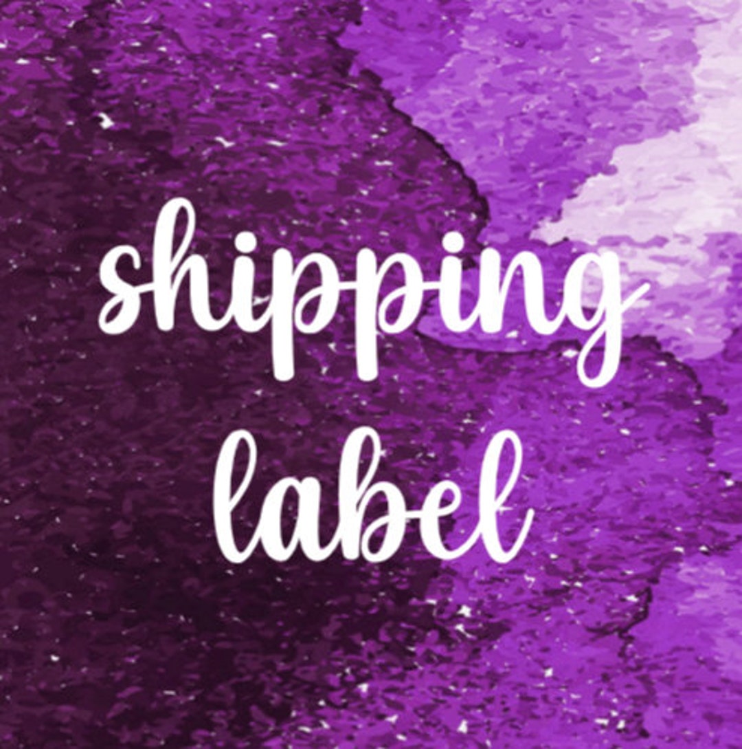 New Shipping Label - Etsy