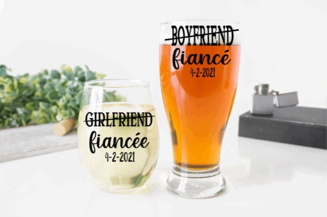 Engagement Gift for the Couple, Newly Engaged, Boyfriend Fiance ...