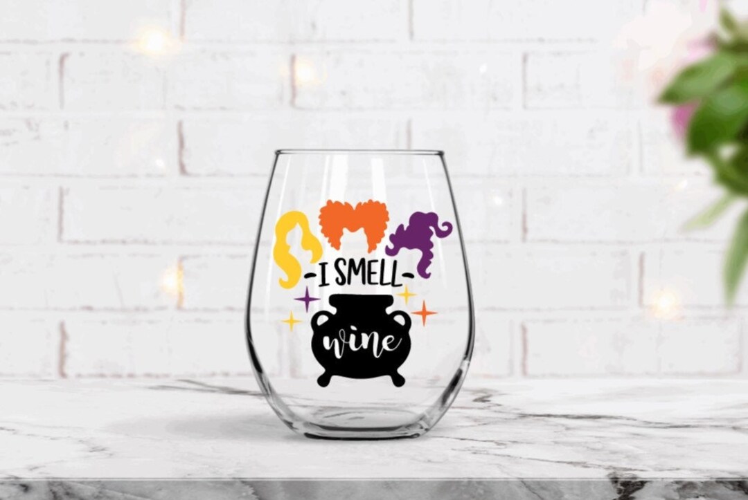 Hocus Pocus Wine Glass, Halloween Witches, Sanderson Sisters, Halloween ...
