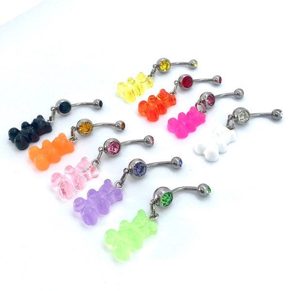 Belly Button Rings - Etsy UK
