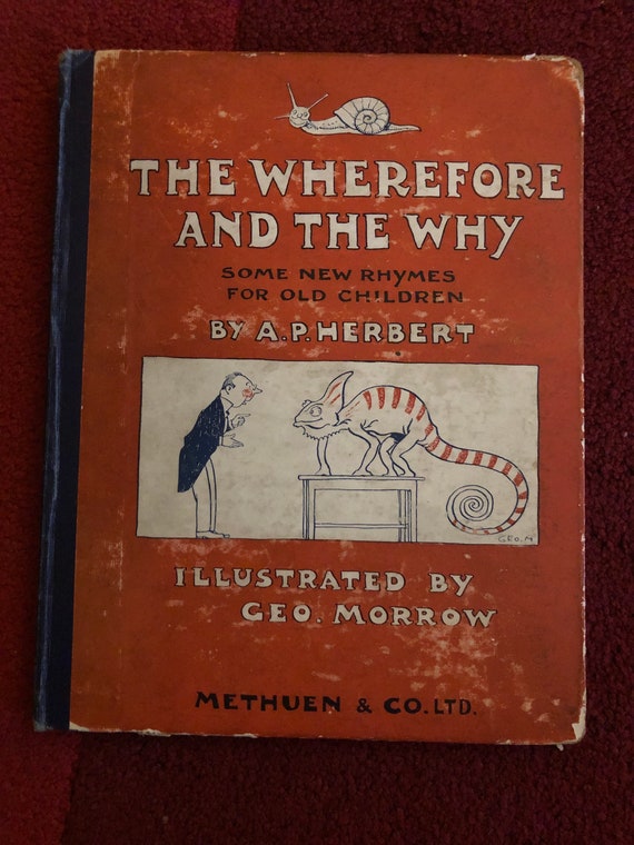The Wherefore and the Why by A P Herbert | Etsy