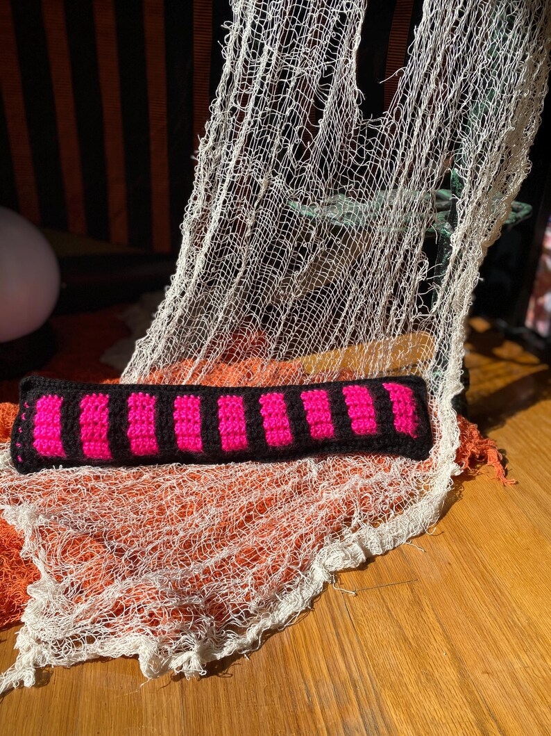 Wrist Rest Mosaic Crochet Bats Mini Pillow - Etsy