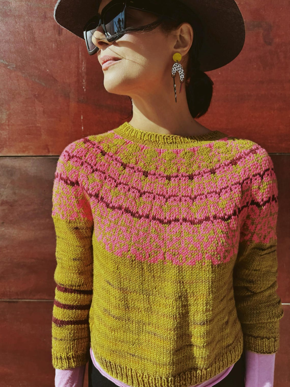 Colorwork Sweater Knitting Pattern > Circular Yoke Sweater, Beginner ...