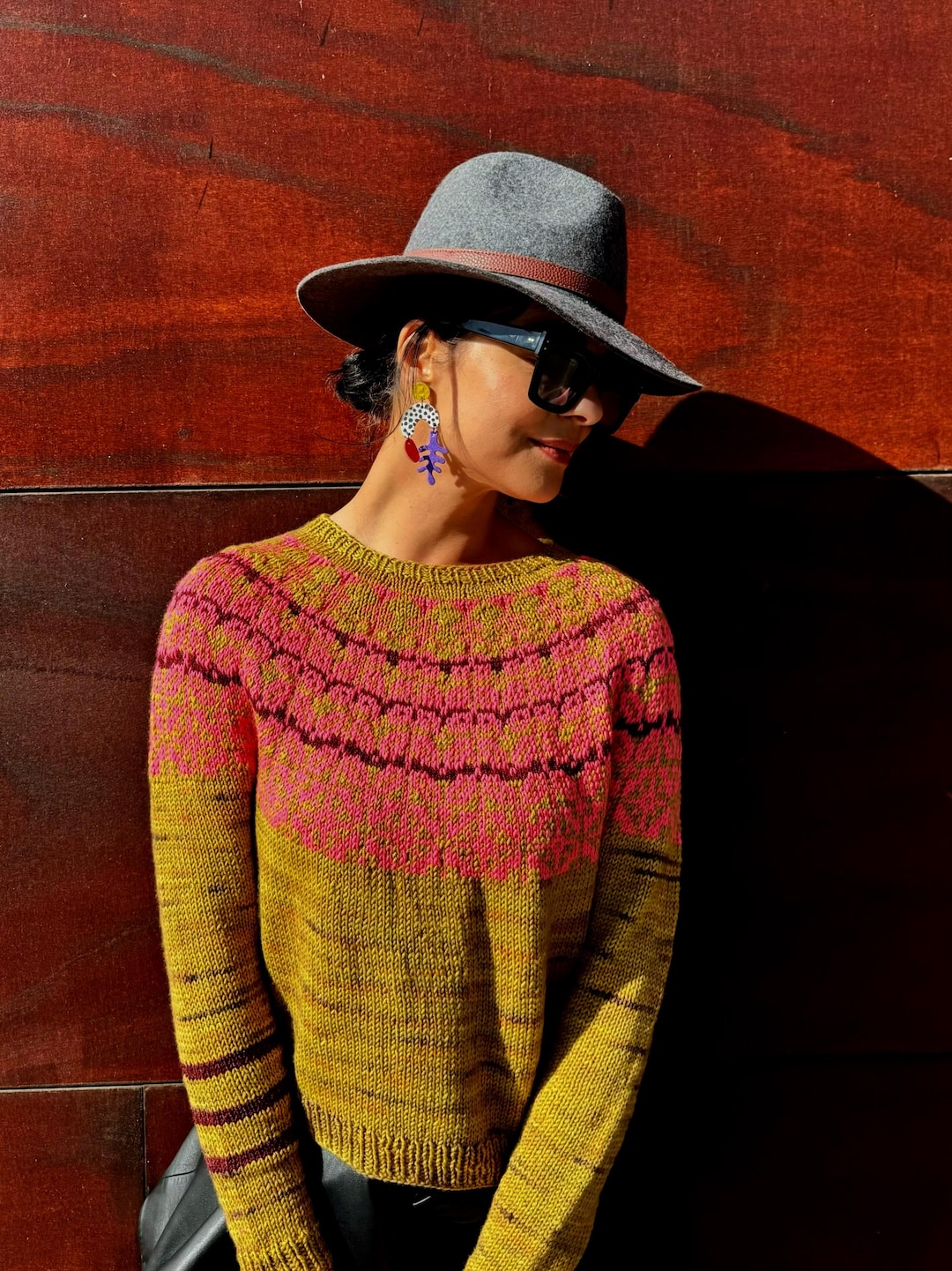 Colorwork Sweater Knitting Pattern > Circular Yoke Sweater, Beginner ...