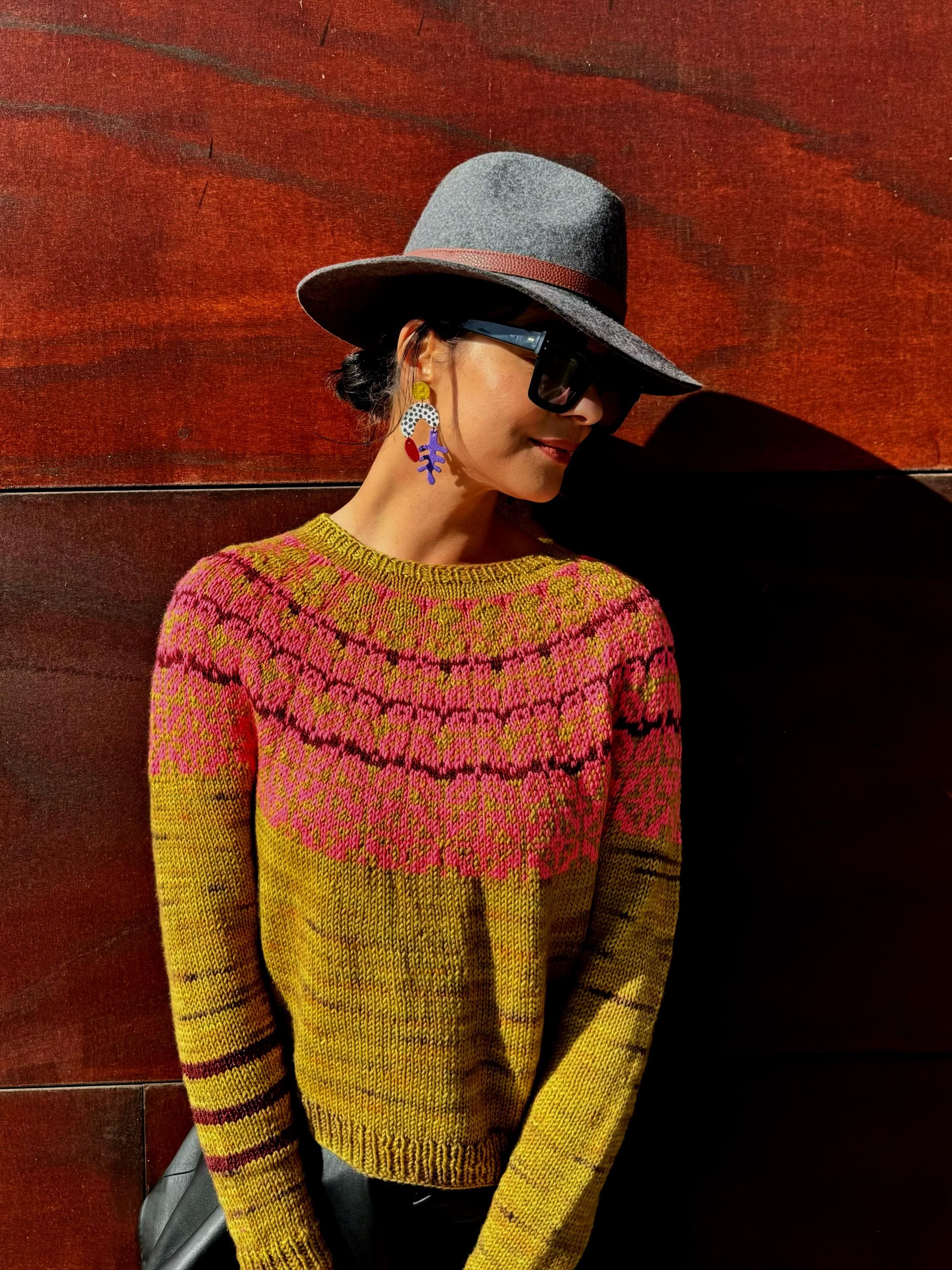 Colorwork Sweater Knitting Pattern > Circular Yoke Sweater, Beginner ...