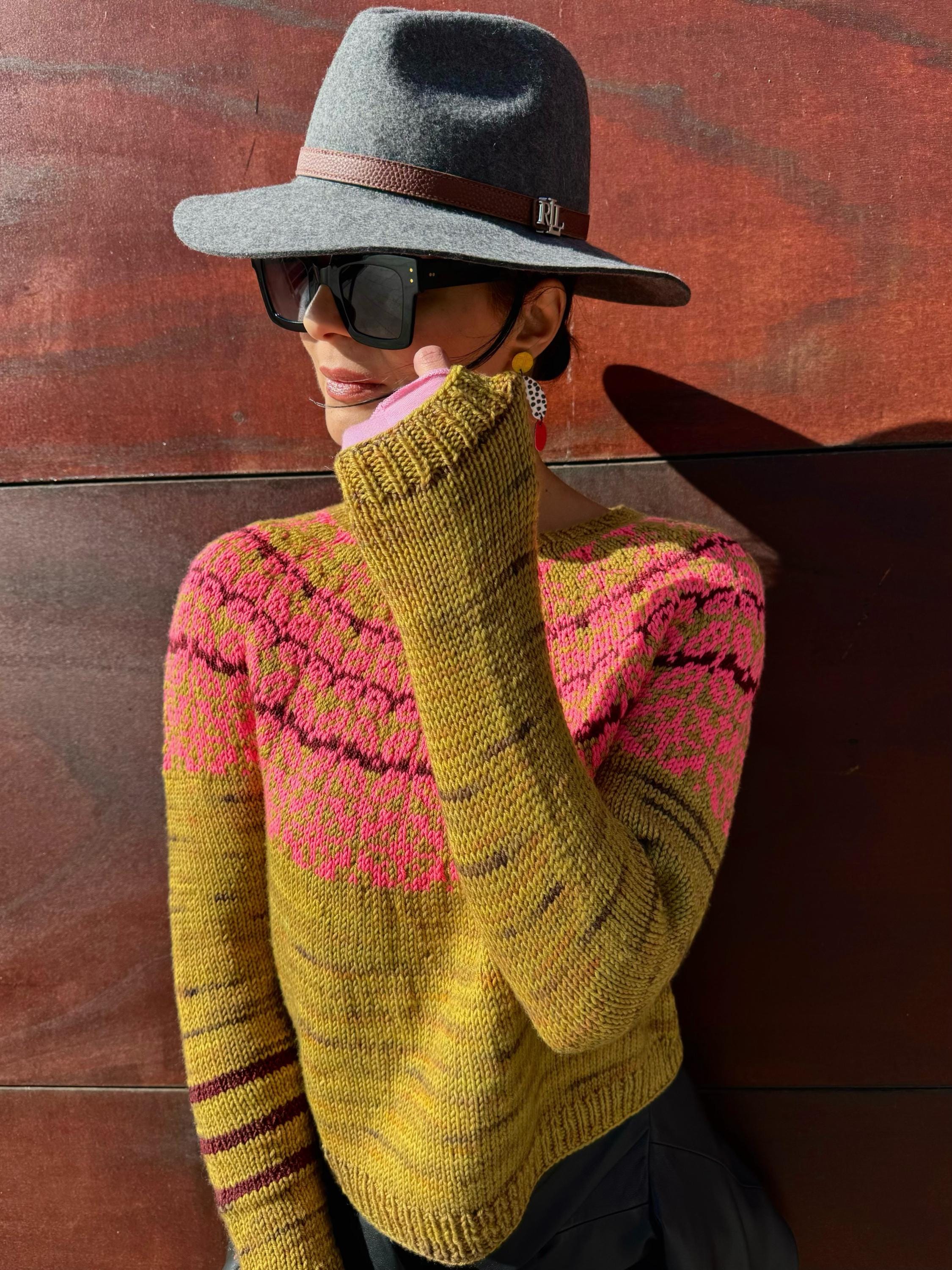 Colorwork Sweater Knitting Pattern > Circular Yoke Sweater, Beginner ...