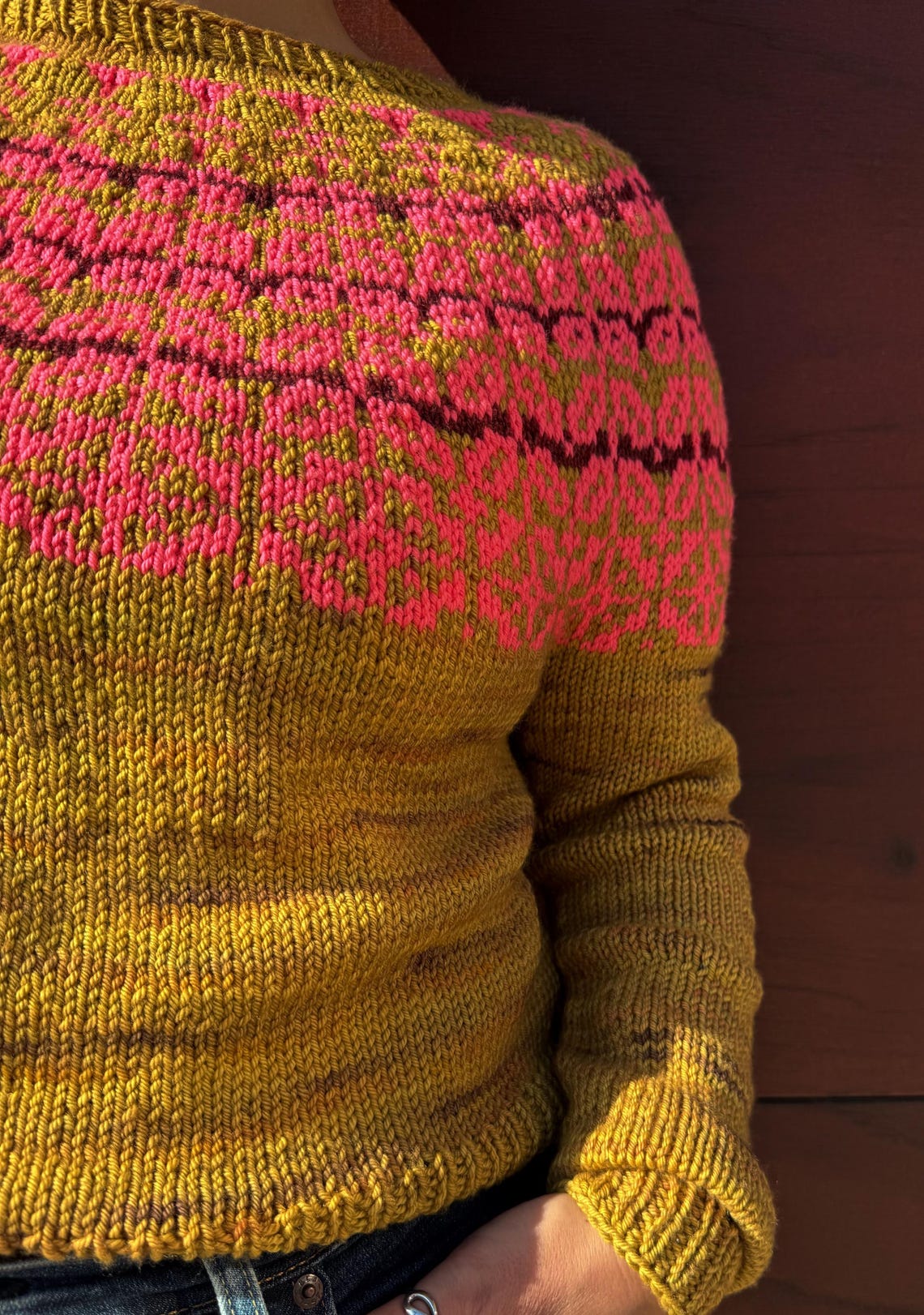 Colorwork Sweater Knitting Pattern > Circular Yoke Sweater, Beginner ...