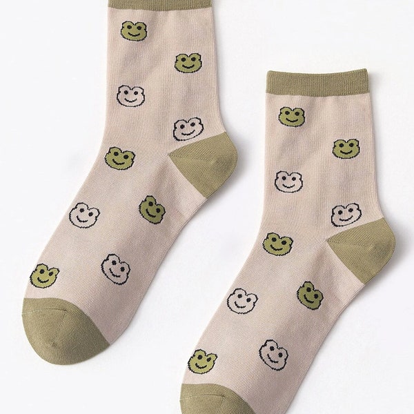 Frog Socks - Etsy