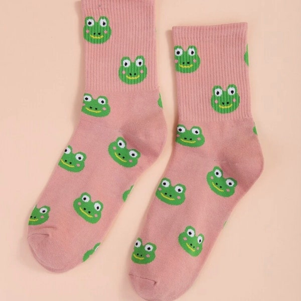 Frog Socks - Etsy