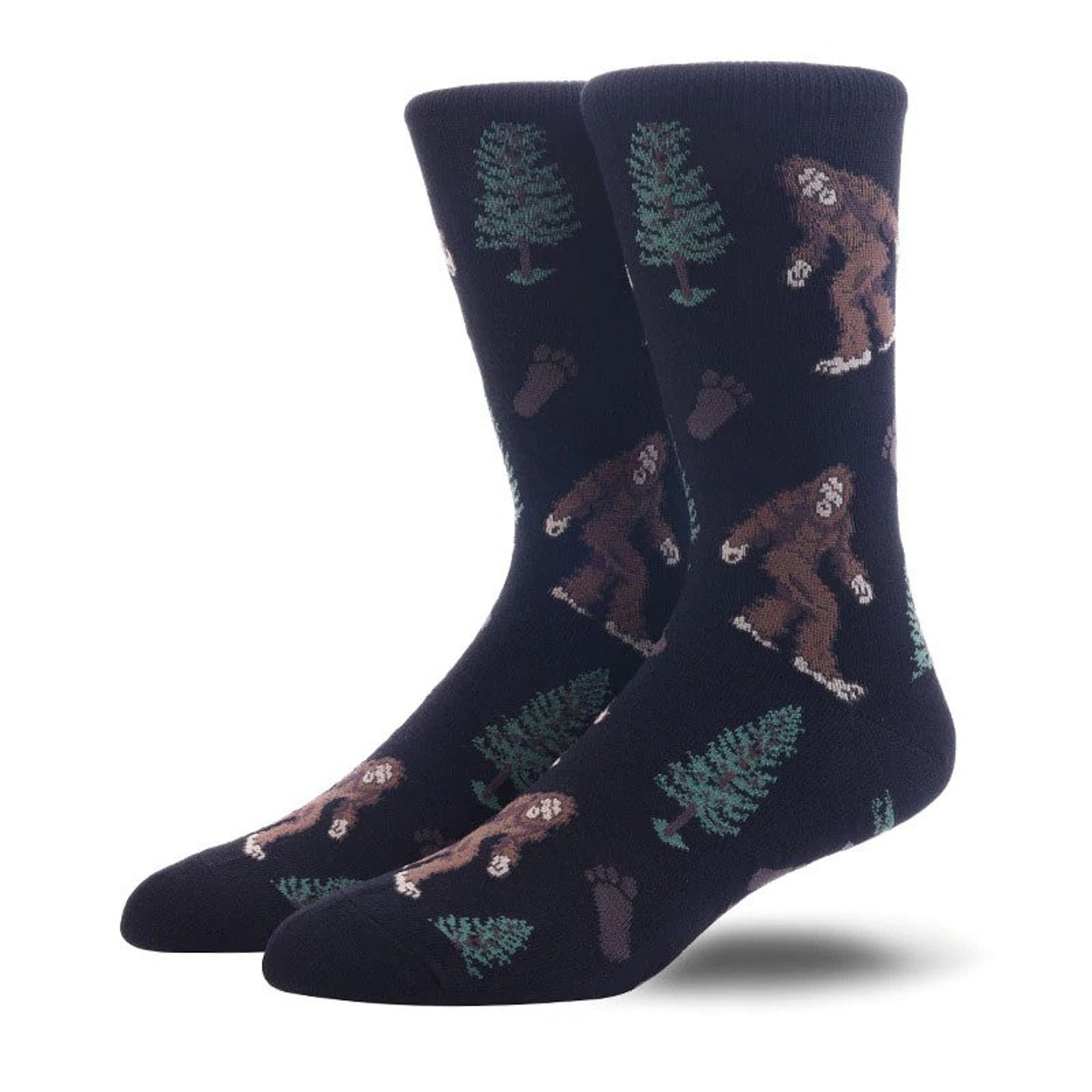 Bigfoot Socks Sasquatch Socks Yeti Socks Cryptozoology - Etsy