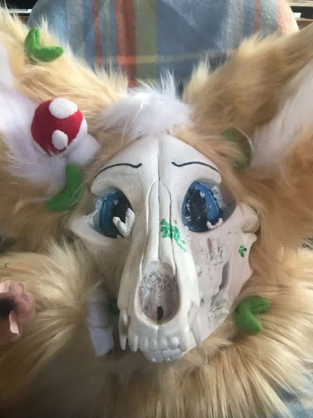Forest Fursuit Skull Dog - Etsy