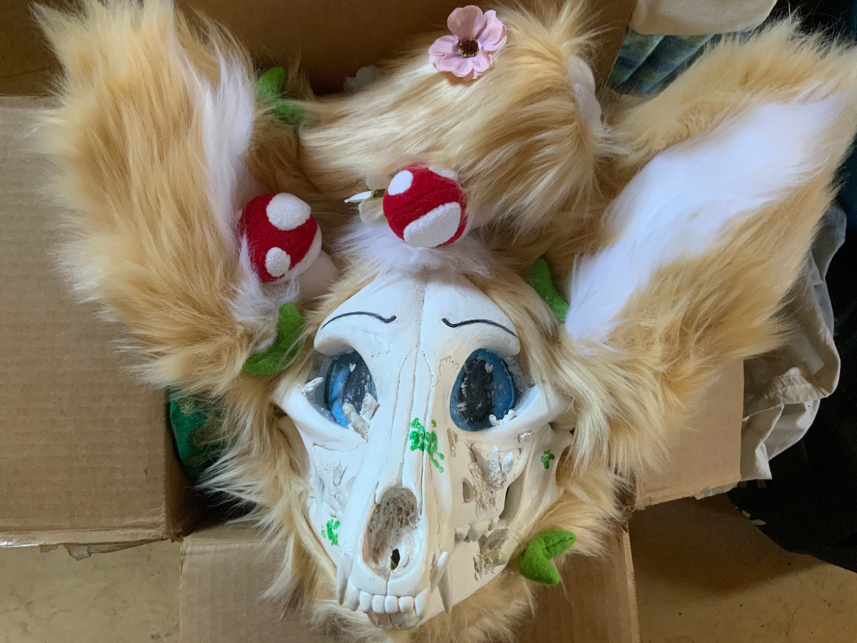 Forest Fursuit Skull Dog - Etsy