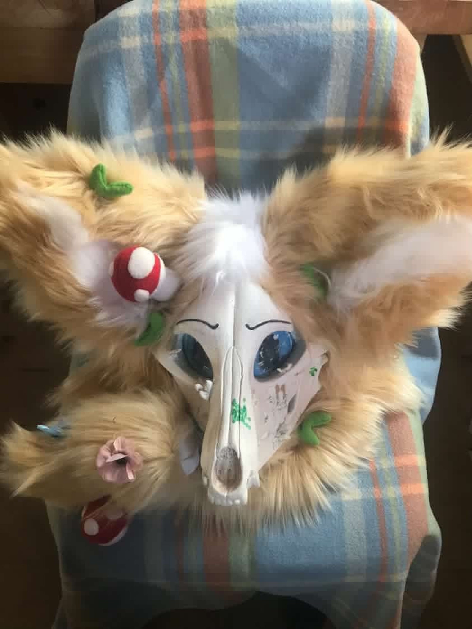 Forest Fursuit Skull Dog - Etsy