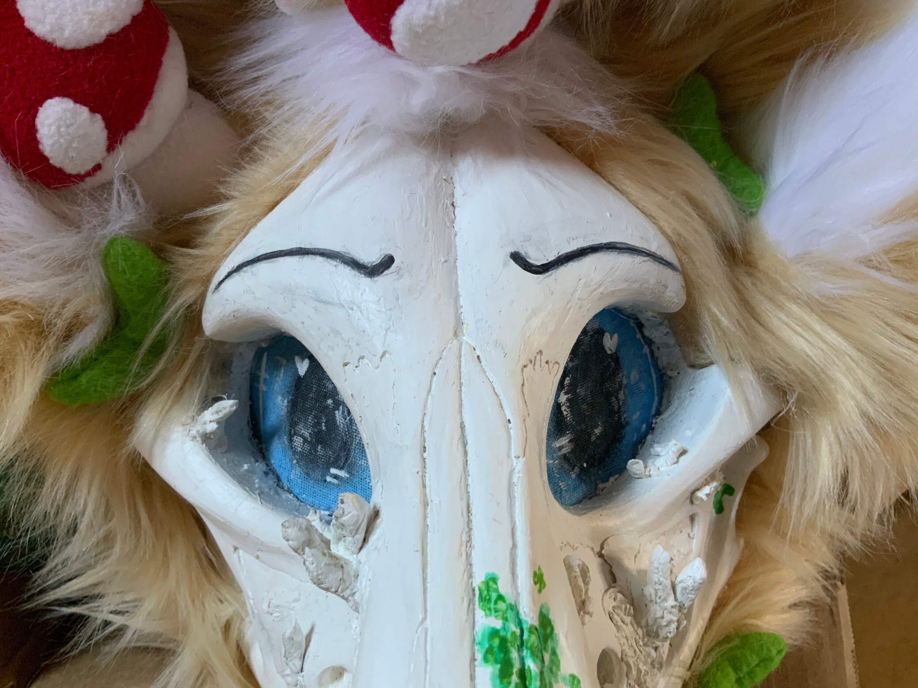Forest Fursuit Skull Dog - Etsy