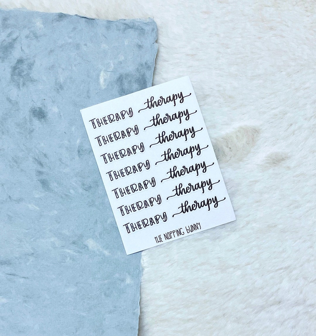 Mini Therapy Script Stickers Therapy Script Stickers Sheet Script ...