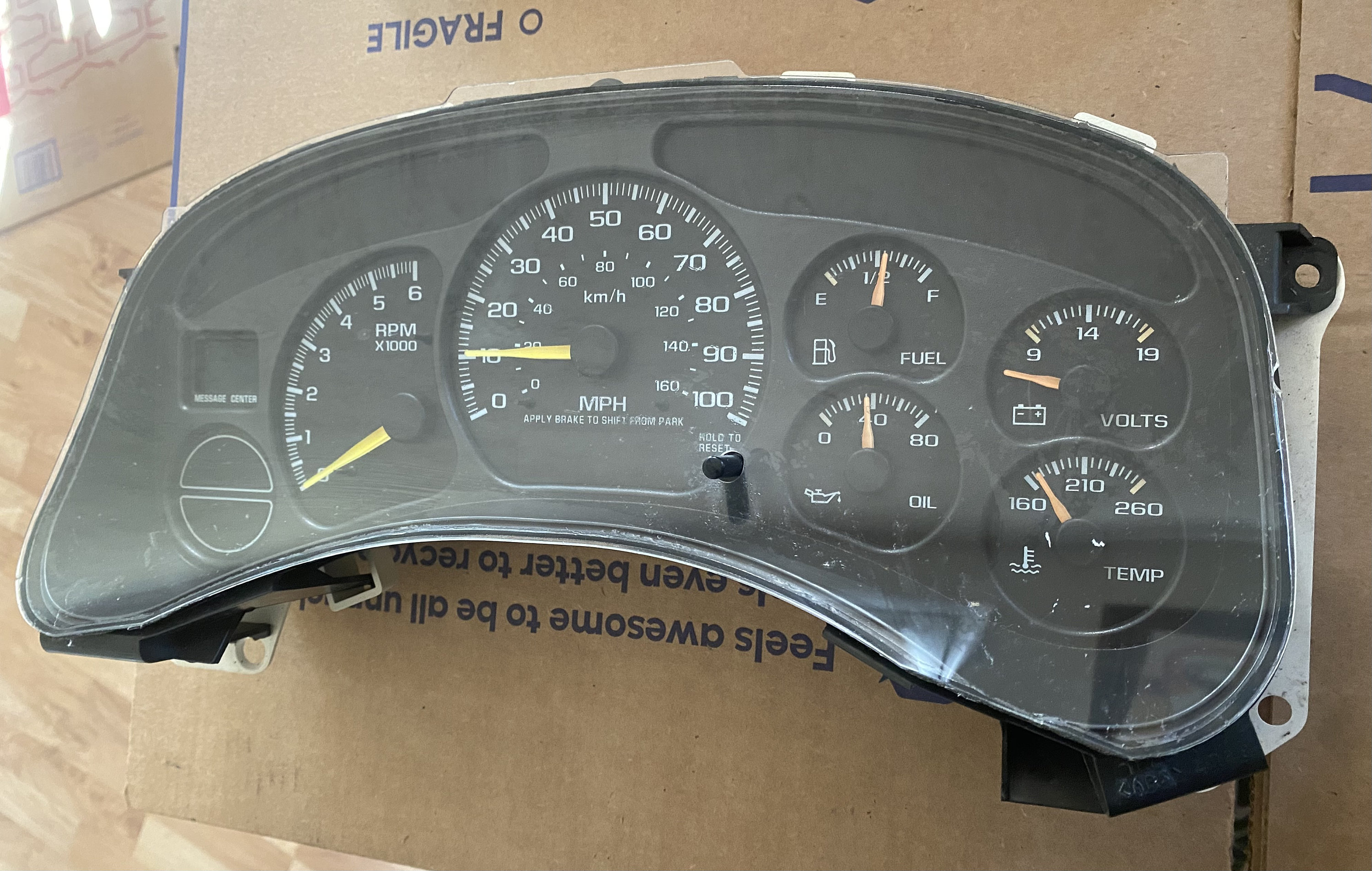 2000-2002 Chevy Silverado Classic 1500 Instrument Cluster - Etsy