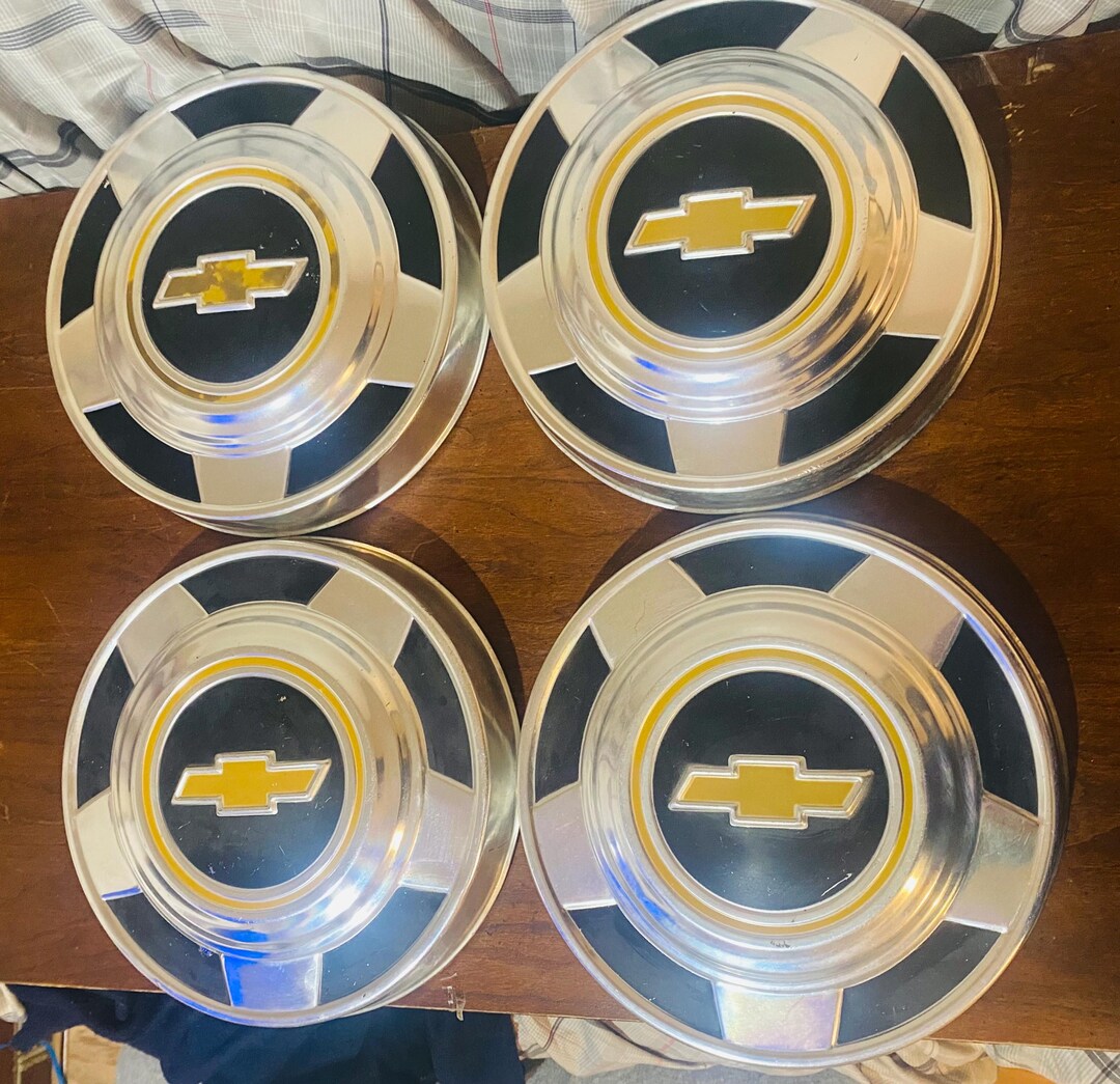 1973-1987 Chevy C10 Dog Dish 10 Inch Hub Cap Set of 4 - Etsy
