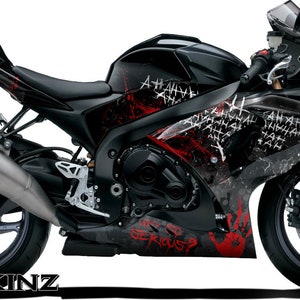 BIKESKINZ™ Why so Serious? Motorcycle Vinyl Wrap - Etsy