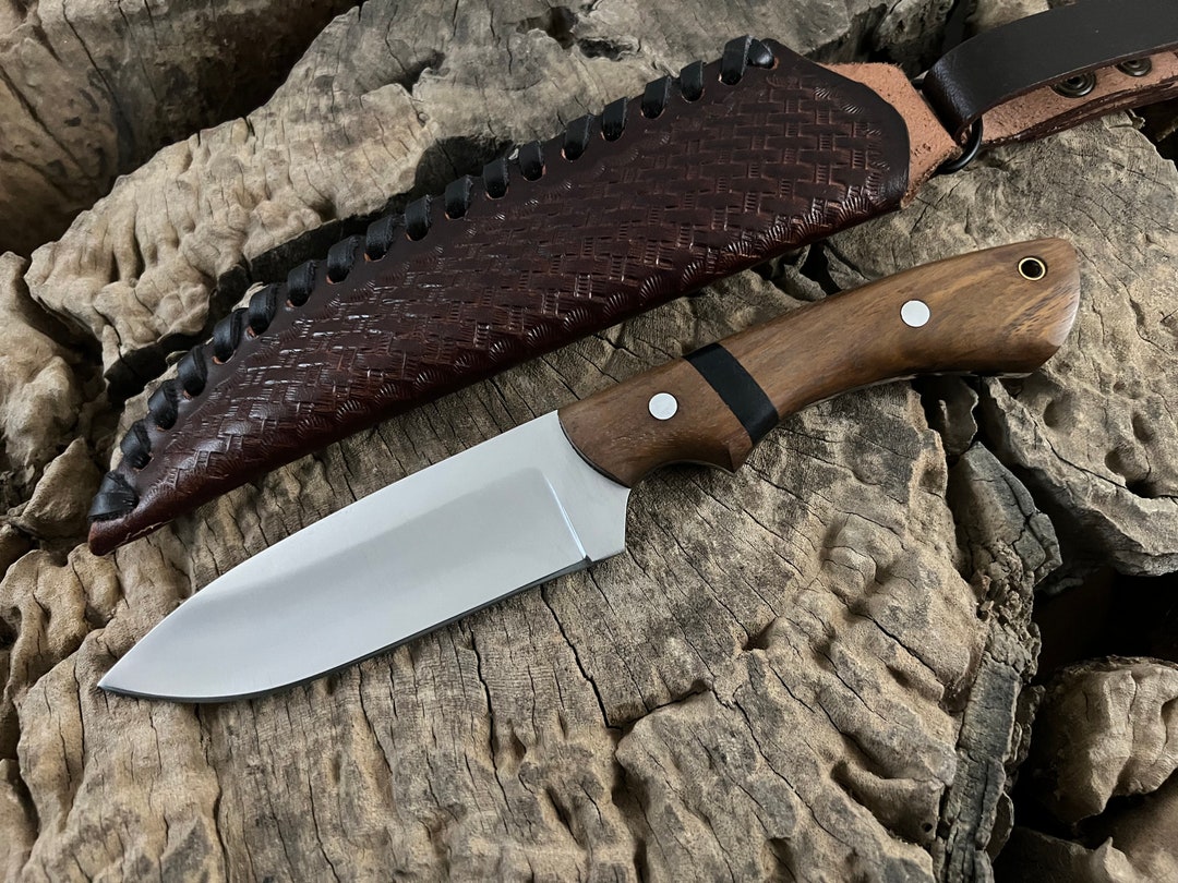10'' Custom Fixed Blade Hunting Knife Handmade - Etsy