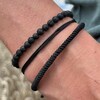 Set of 5 Thin Adjustable Friendship Bracelet/anklet/wristband - Etsy