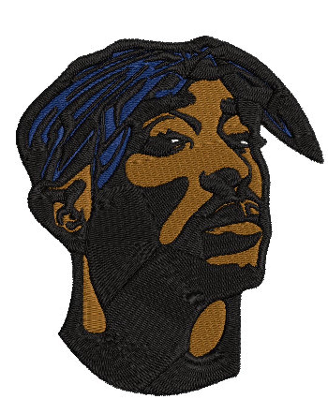 Embroidery Design: Tupac Digital Embroidery Design - Etsy