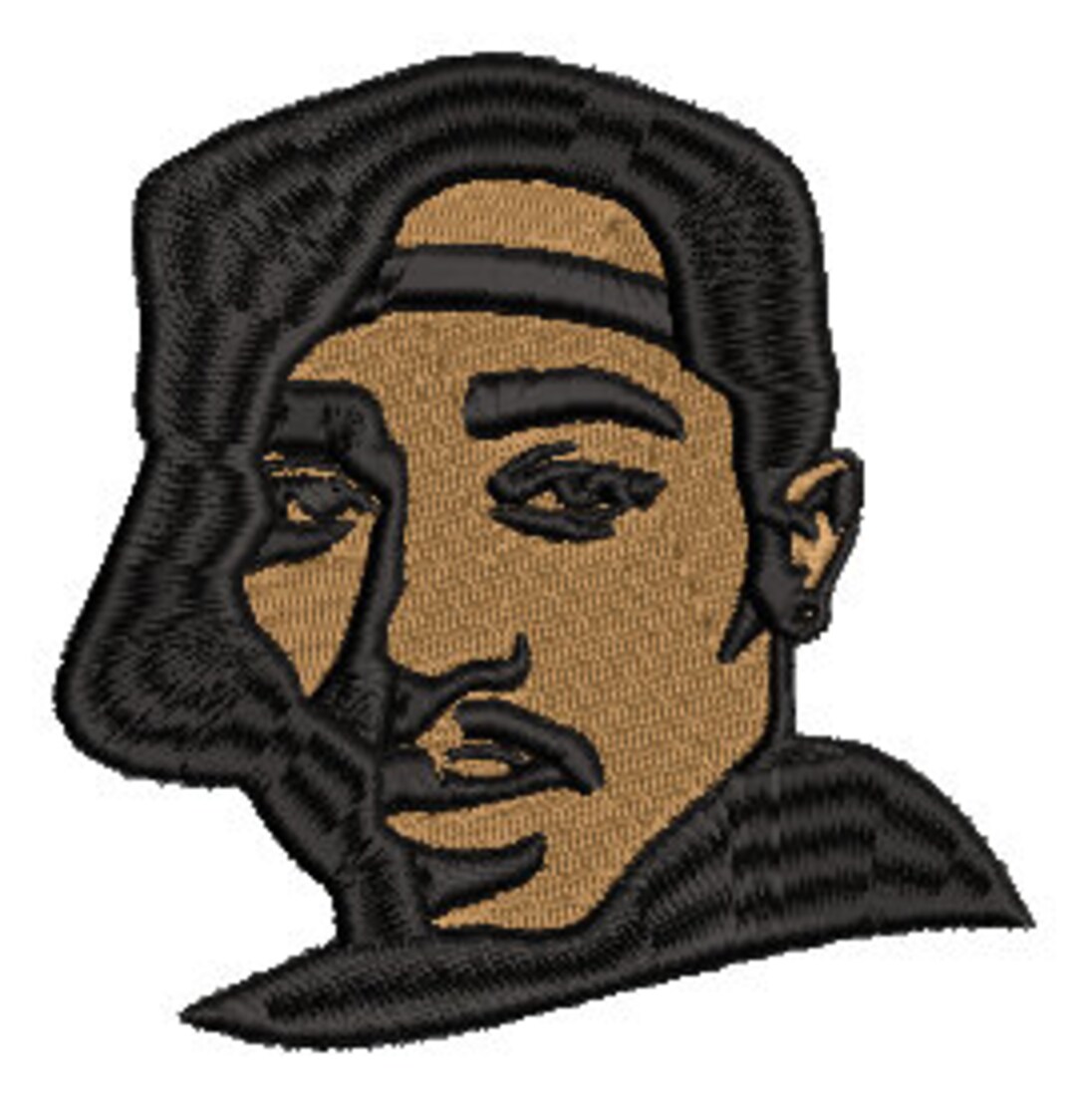Embroidery Design: Tupac Digital Embroidery Design - Etsy