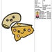 Embroidery Design: Mac and Cheese Digital Embroidery Design - Etsy