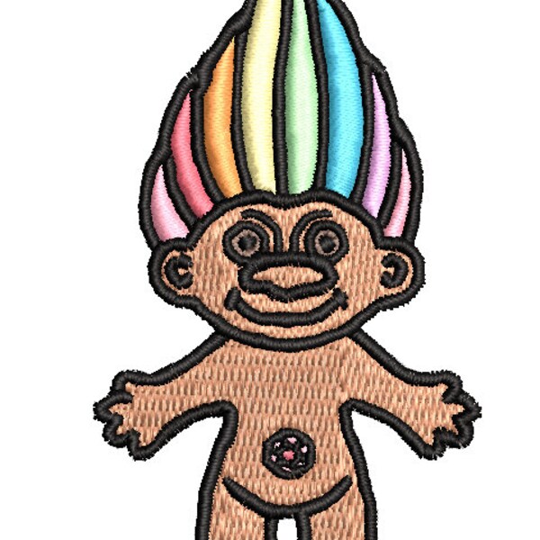 Trolls Embroidery Design - Etsy