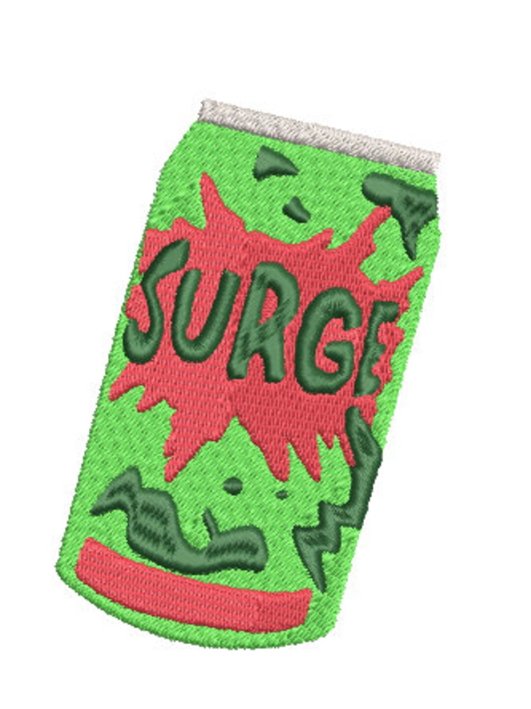 Embroidery Design: 90's Surge Soda Pop - Etsy