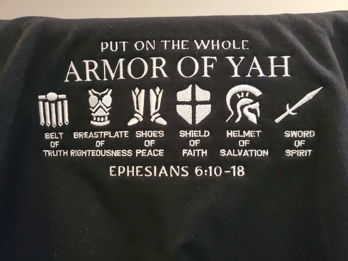 Put on the WHOLE ARMOR of YAH - Etsy