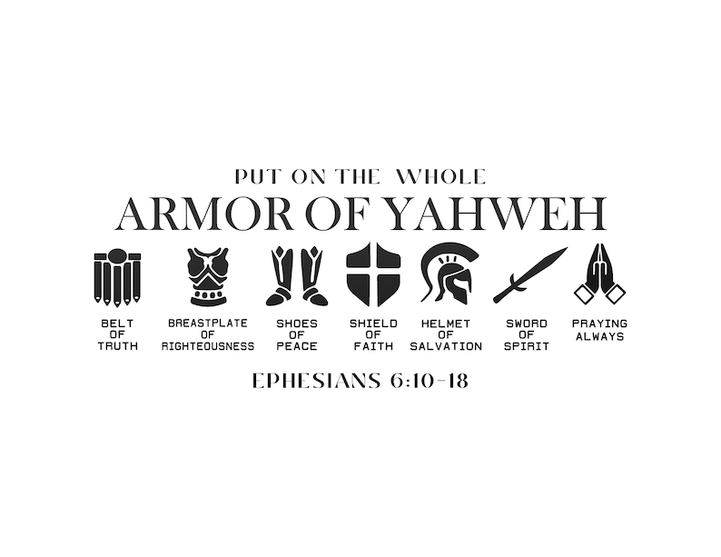 WHOLE ARMOR of YAHWEH - Etsy